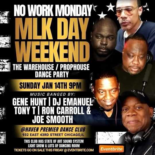 MLK Weekend Dance Party en Haven Premier Dance Club, Chicago