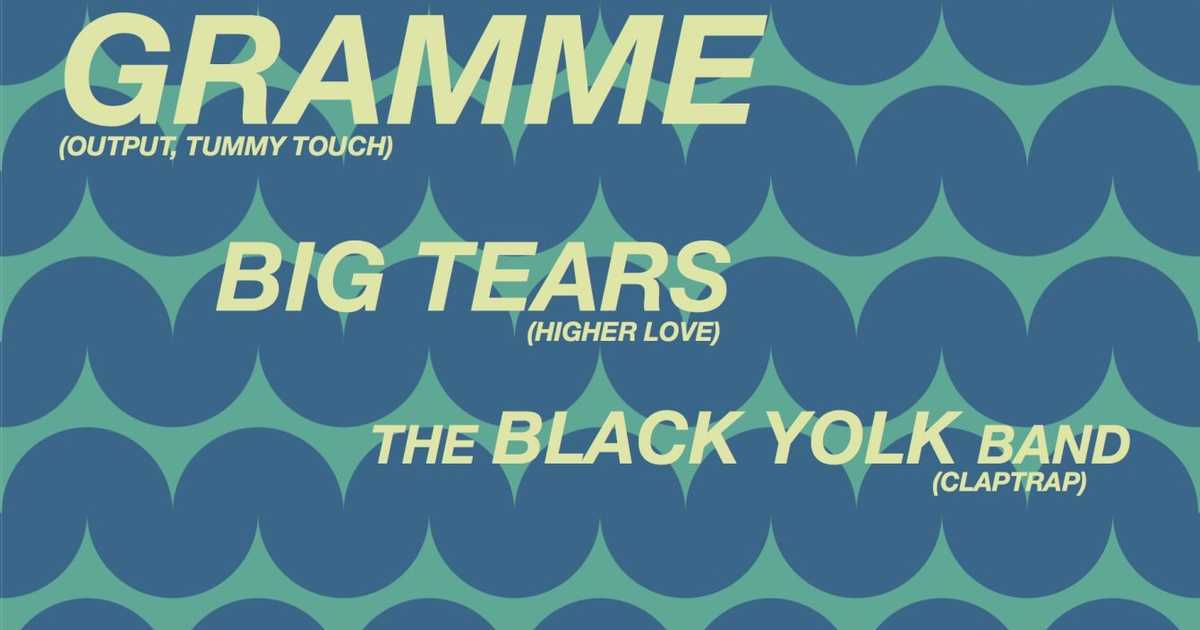 Blessed 1, Feat. Gramme, Big Tears, The Black Yolk Band + Claptrap DJs ...