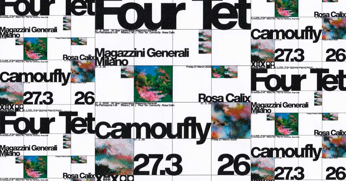 Four Tet at Magazzini Generali, Milan