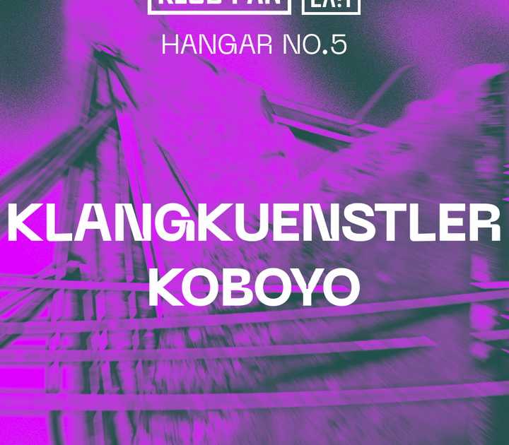 INDOOR RAVE with KlangKuenstler at Klub PAN, Hannover