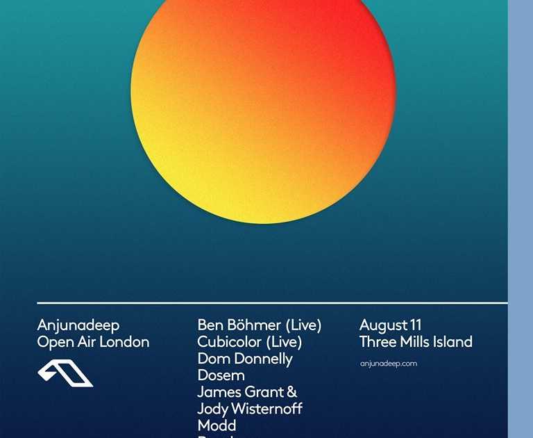 Anjunadeep Open Air London at Three Mills Island, London