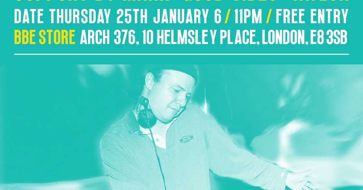 Mialy invites DJs CASSIE 6 (Amsterdam) & MARK 'GV' TAYLOR (London) at ...