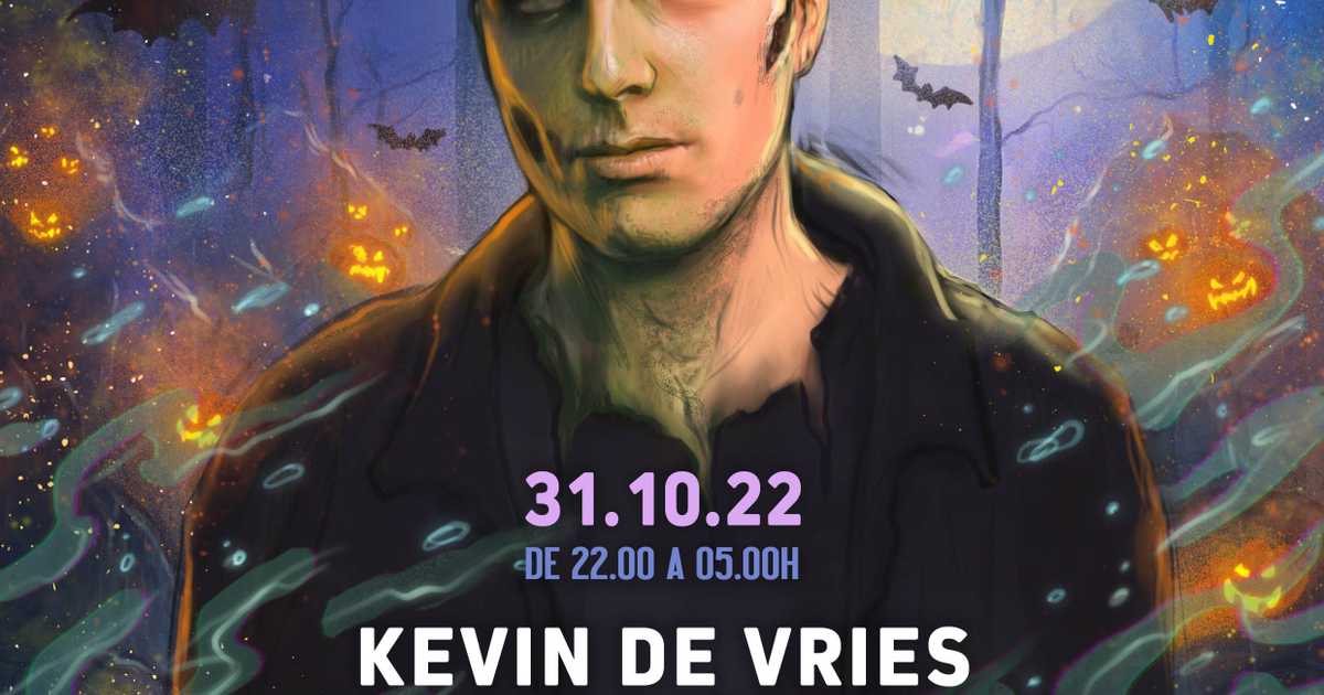 Halloween On Fayer with Kevin de Vries at Marina Beach Club, Valencia