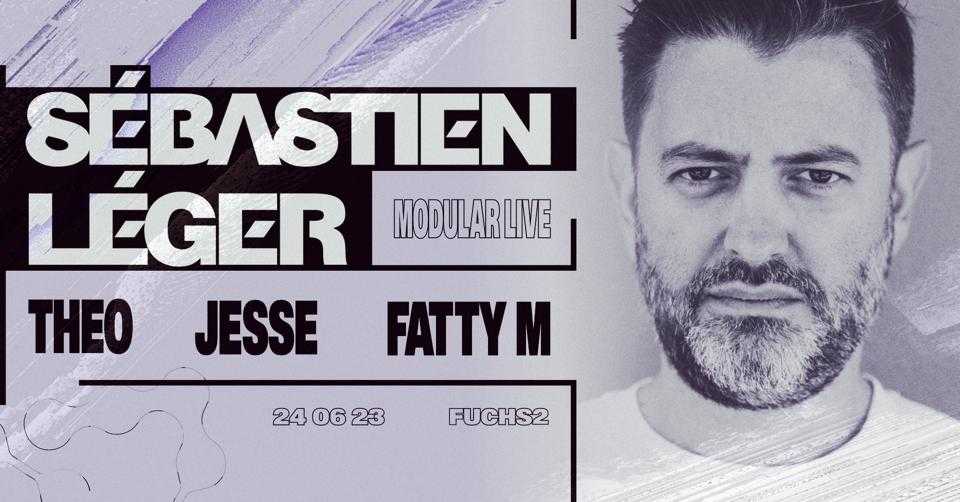 Sébastien Léger Modular Live in Prague - CANCELLED at Fuchs2, Prague