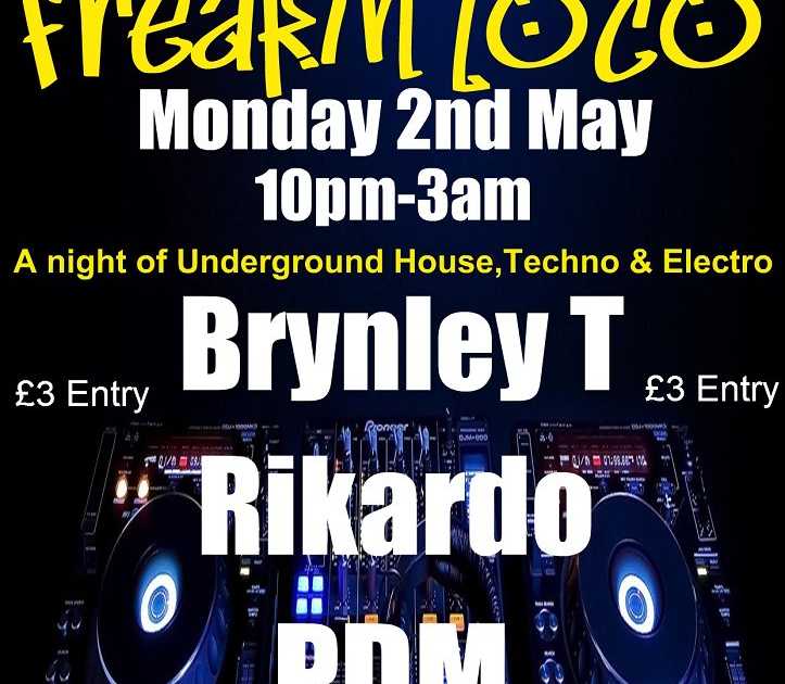 Freakin' Loco Mayday Madness bei Six Feet Under, West + Wales