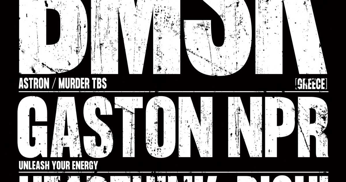 Colorblind x BMSK / Gaston Npr / Hearthink / Bighi at Krau at Krau Skg ...