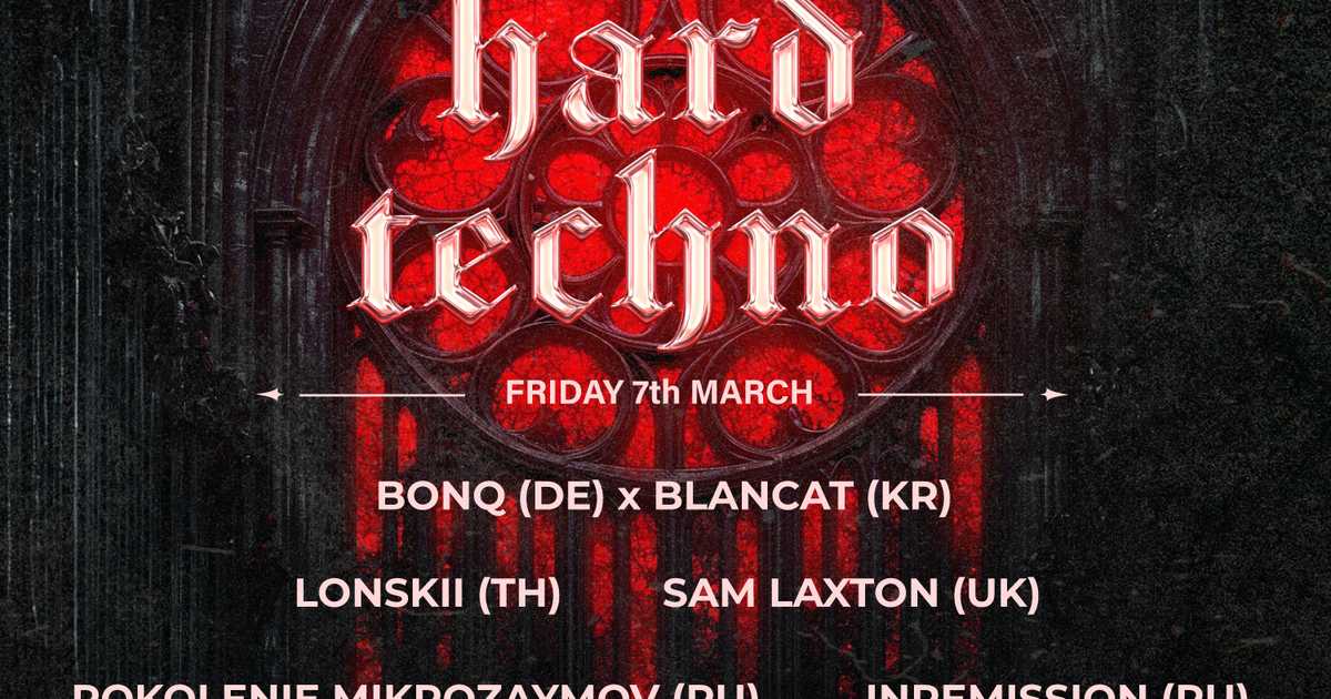 INAKOMA x Counter Cultural 7th March at TBA - Fuchsia Club Silom, Bangkok