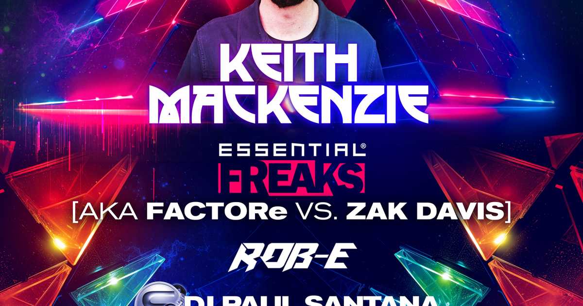 KEITH MACKENZIE || Essential Freaks || ROB-E || DJ PAUL SANTANA at JP Ultra Lounge, Tampa Bay