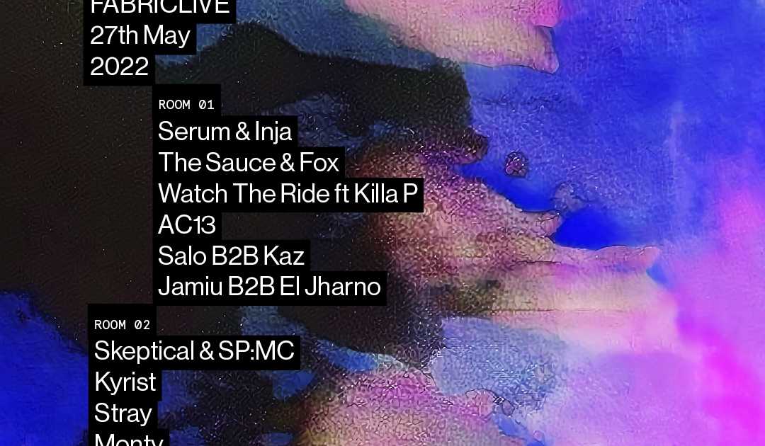 FABRICLIVE: Serum & Inja, Skeptical & SP:MC, Watch The Ride, Stray, The ...