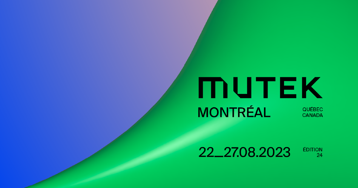 MUTEK 2023 at Quartier Des Spectacles, Montreal