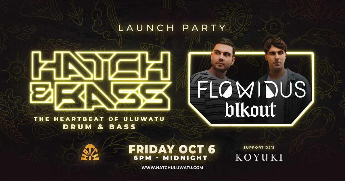 Hatch & BASS ( DNB Launch Event ) at Hatch Uluwatu, Bali