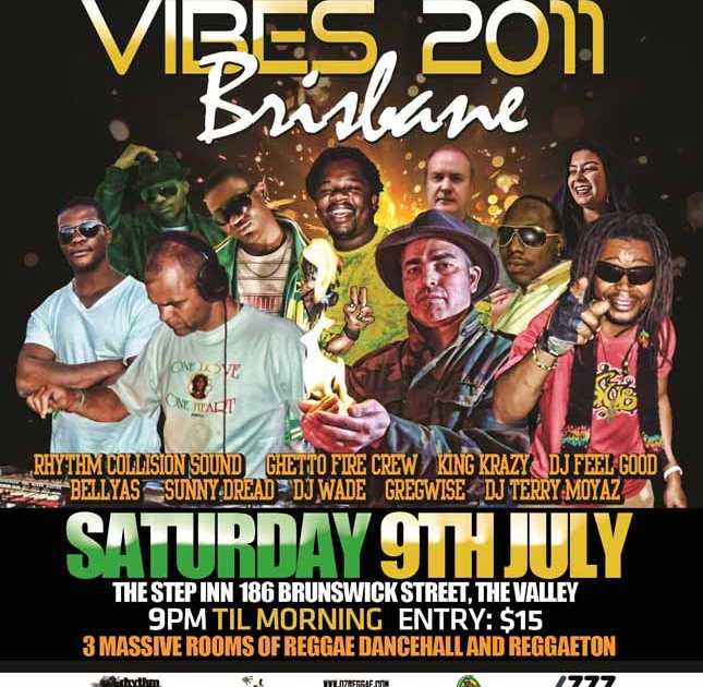 Reggae Dancehall Vibes 2011 at Step Inn, Brisbane