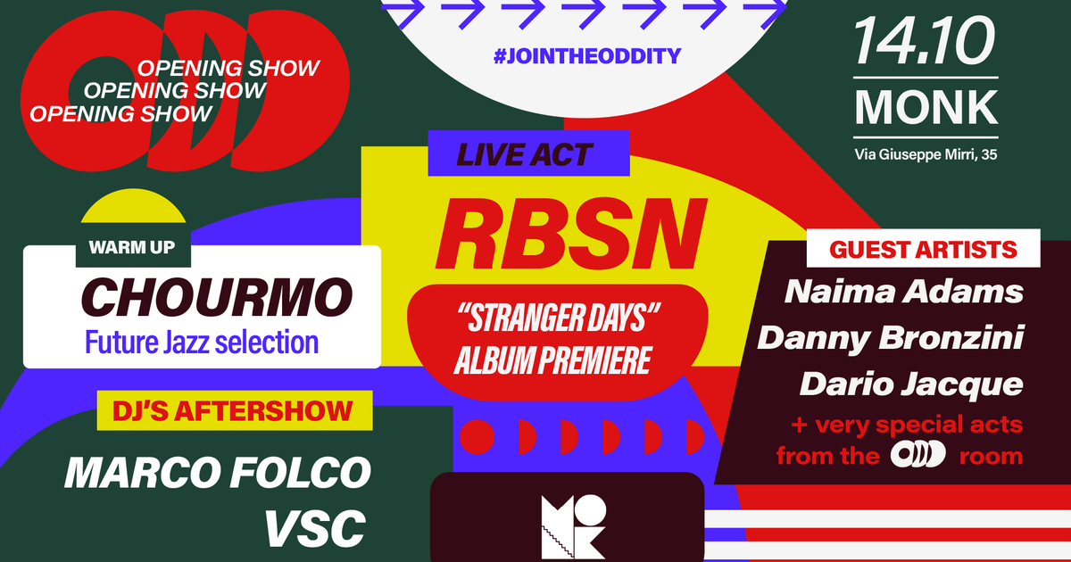 ODD - Opening Show at Monk Club, Rome