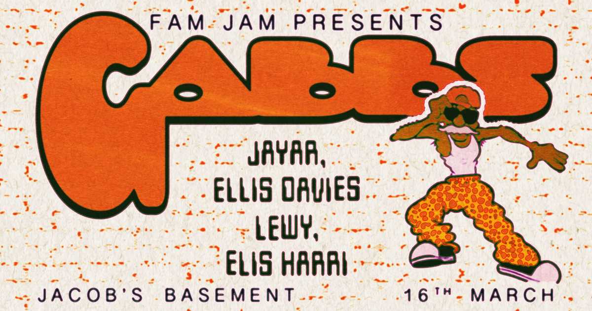 FAM JAM PRESENTS: Gabbs at Jacobs Basement, Cardiff