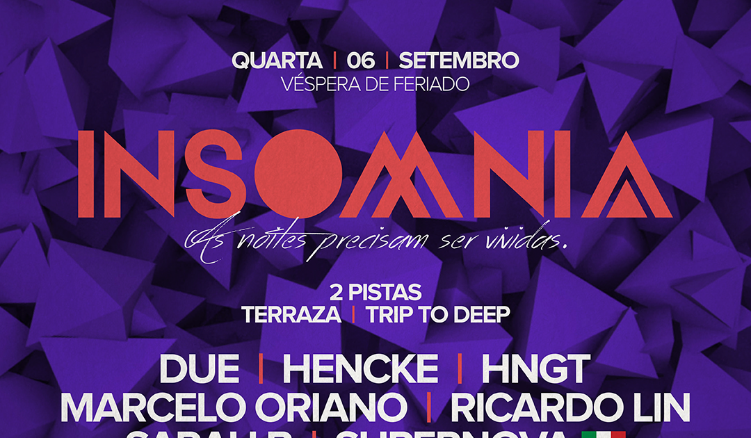Insomnia at Terraza Music Park, Brazil
