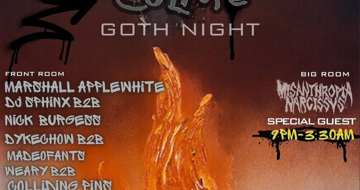 Apocalypse Rave Culture x Goth Night at Leland City Club, Detroit