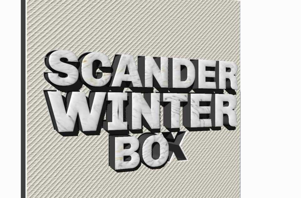 Scander Winter BOX at TBA - Montpellier, Montpellier