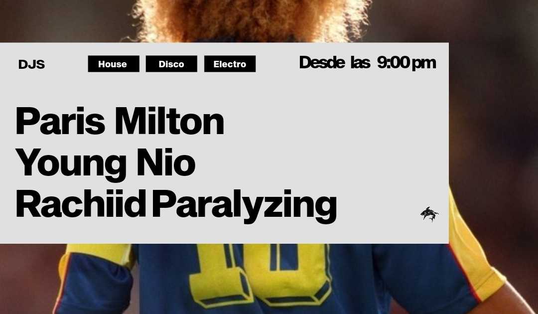 Paris Milton, Young Nio & Rachiid Paralyzing at Subterranea, Colombia