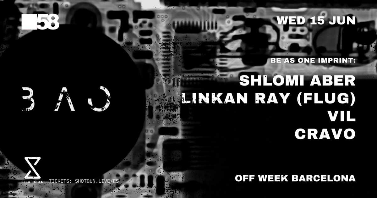 Be As One Imprint at Off Week, Barcelona bei RED58, Barcelona