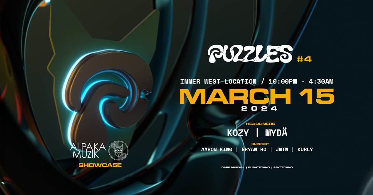 Puzzles #4 AlpaKa Muzik Showcase bei TBA - Location sent to all ticket ...