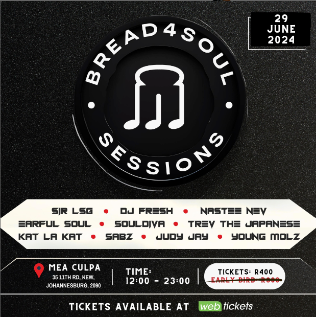 Bread4Soul Sessions at Mea Culpa, Johannesburg