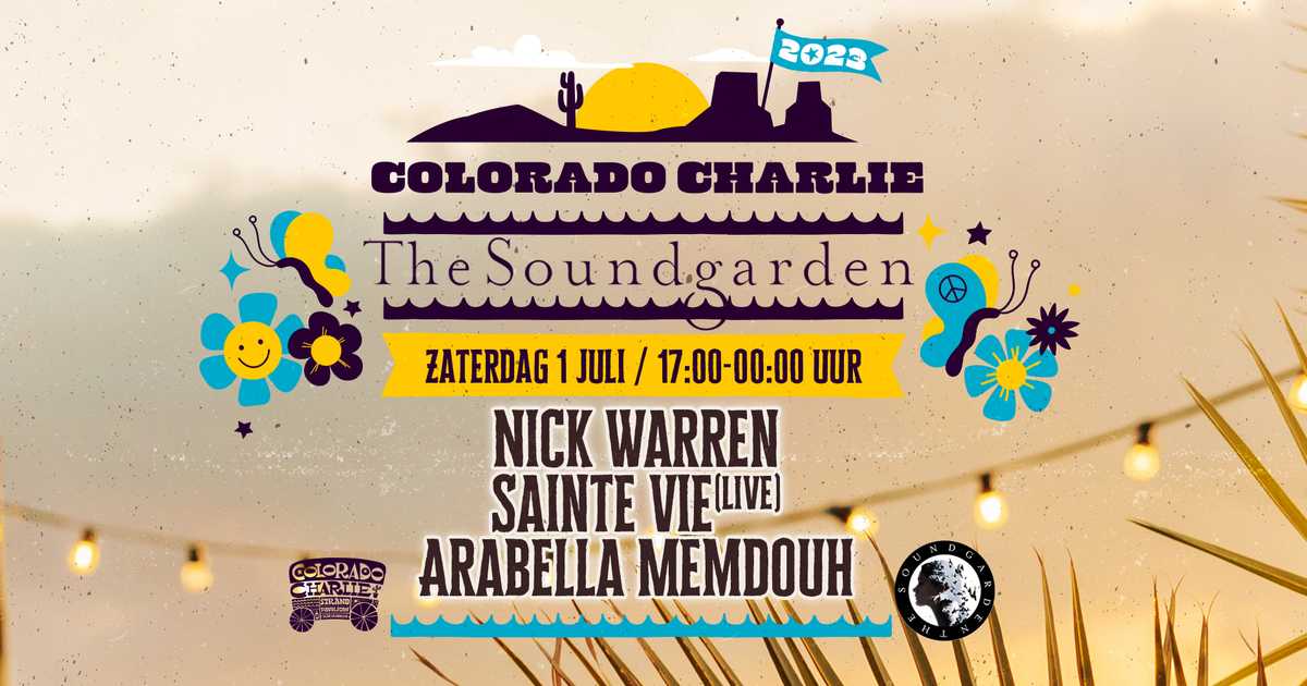 Colorado Charlie x The Soundgarden at Colorado Charlie, The Hague
