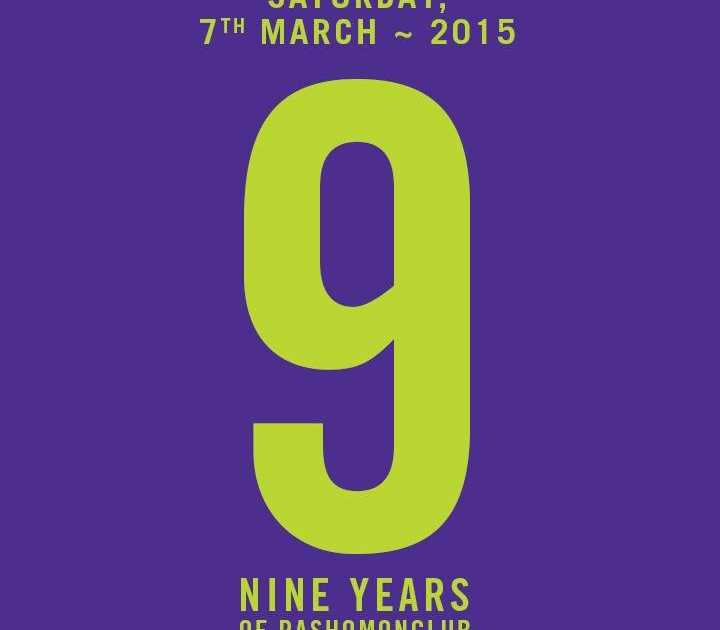 Bizzarro & Come Together presents Rashomon 9th Anniversary Feat ...