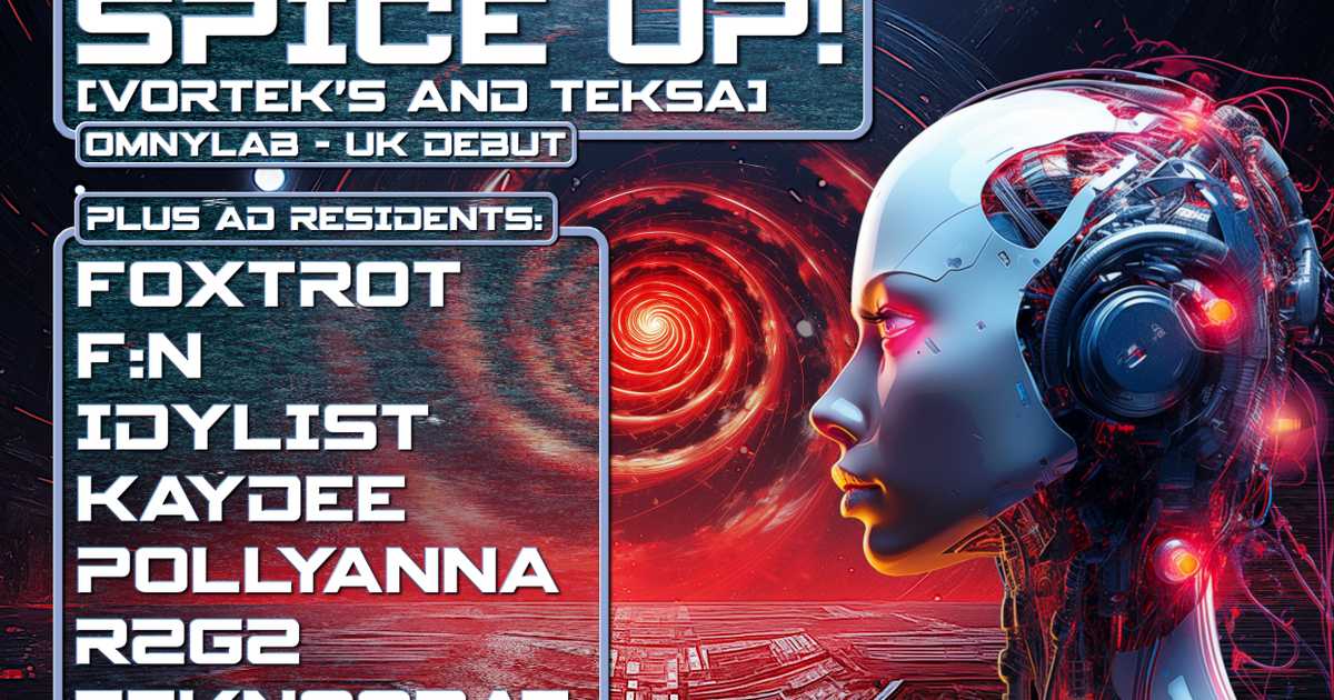 Alien Disko with Special Guests: Spice Up! (Vortek's and Teksa) [UK ...