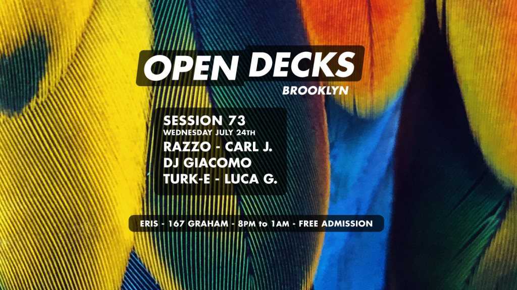 Open Decks Session 73 em Eris, New York City