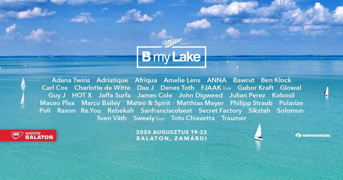 B my Lake Festival at Zamárdi, Hongrie