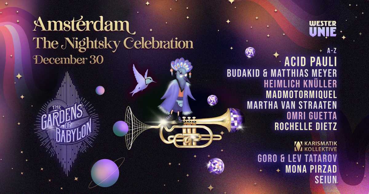 The Nightsky Celebration at WesterUnie, Amsterdam