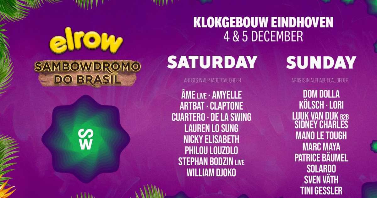 elrow x SW Klokgebouw 2021 at Klokgebouw, Eindhoven