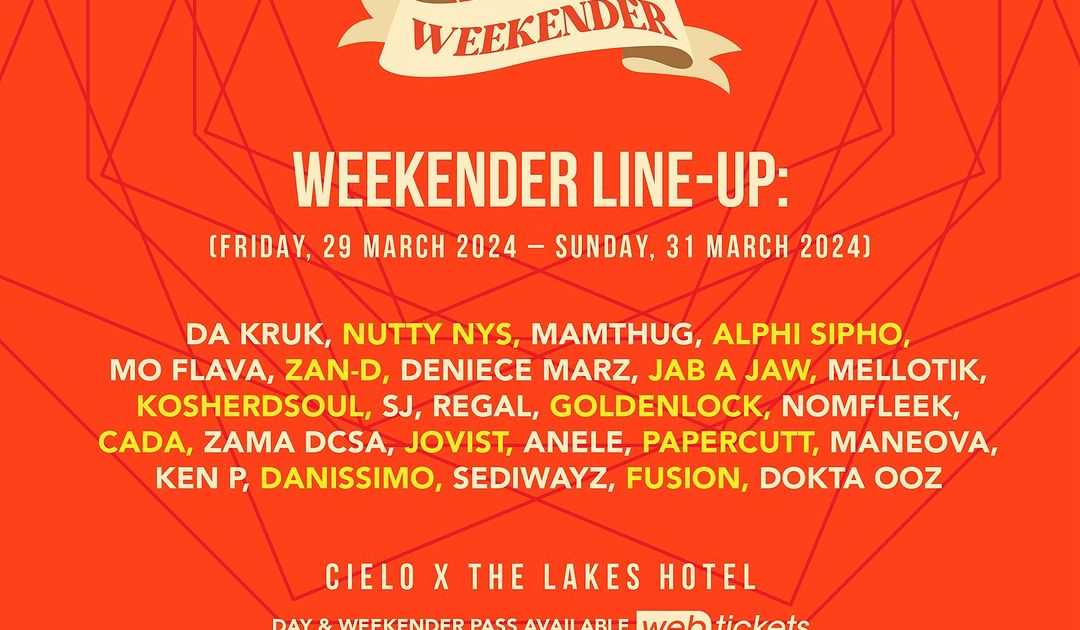 Magic Day Club - Weekender at Cielo Restaurant and Beach Bar, Johannesburg