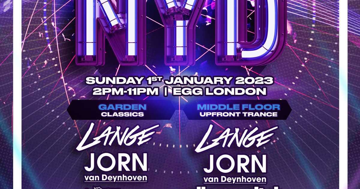Trance Sanctuary NYD (Daytime) at Egg London, London