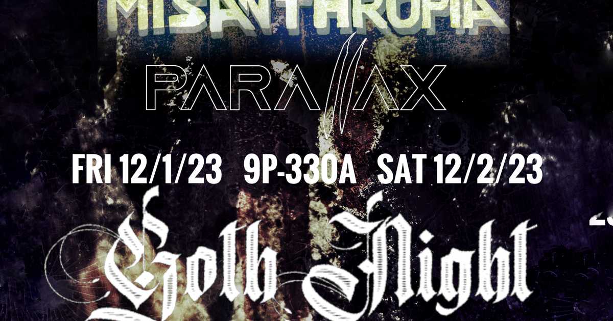 GOTH NIGHT at Leland City Club, Detroit