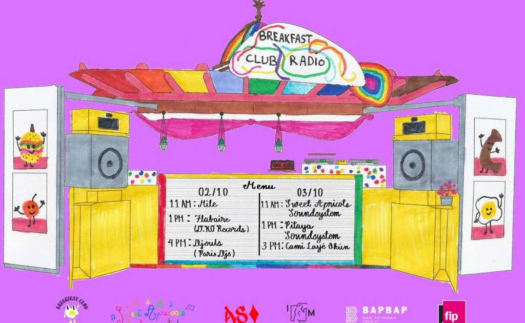 Breakfast Club Radio bei Breakfast Club Radio, Paris