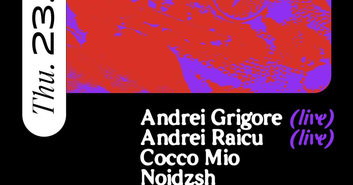 Platforma Wolff x KRAN • Andrei Grigore, Andrei Raicu, Cocco Mio ...