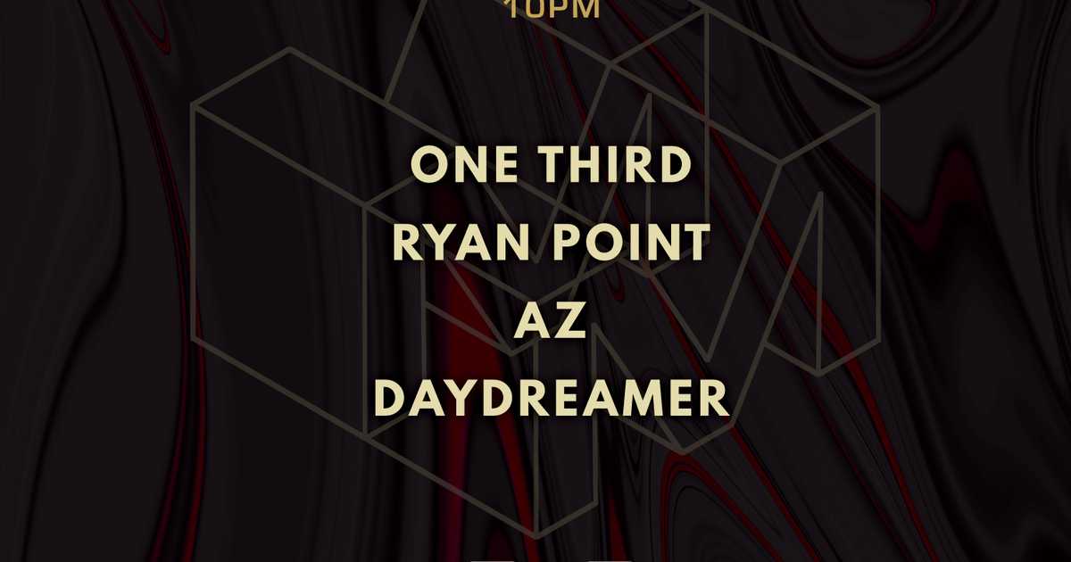 Metronomic: One Third - Ryan Point - AZ - Daydreamer at Hart Bar, New York City