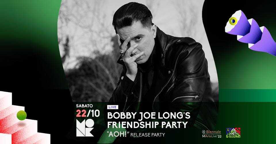 Bobby Joe Long's Friendship Party dal vivo al Monk per la presentazione ...