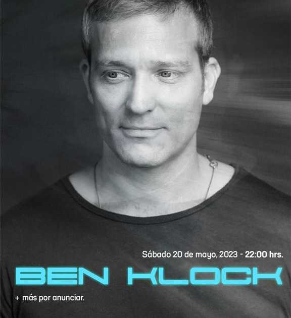Ben Klock at CDMX presentado por Featuring bij TBA, Mexico-stad