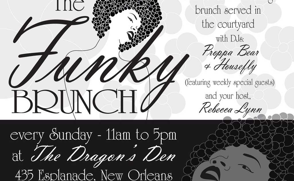 The Funky Brunch en Dragon's Den, New Orleans