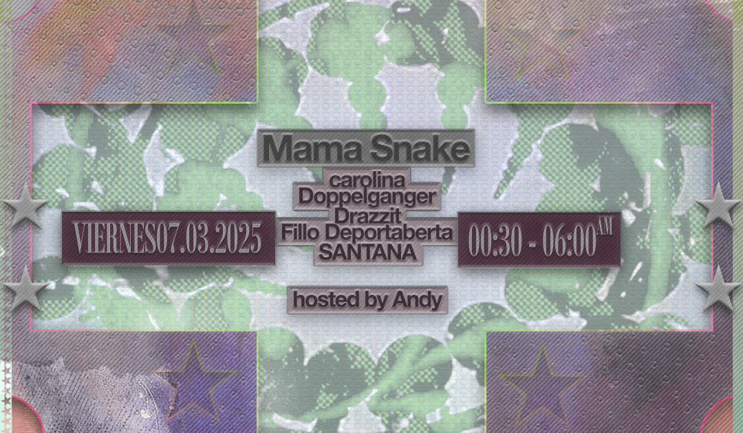 MUSA 7th March ☆ Mama Snake + Residents at Sala Upload Barcelona, Barcelona