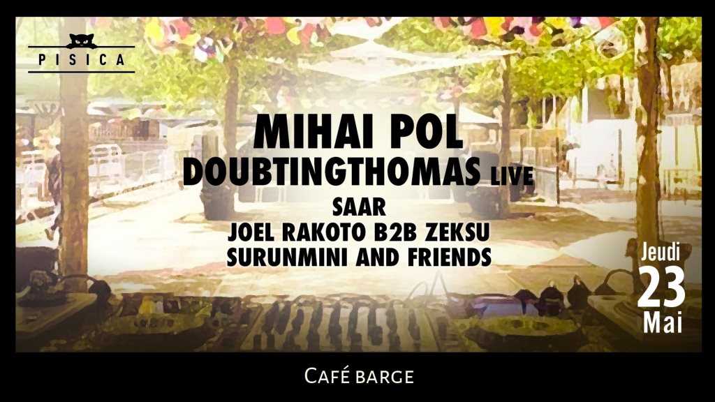 Les Barges x Pisica: Mihai Pol, Doubtingthomas Live, Saar & More em ...