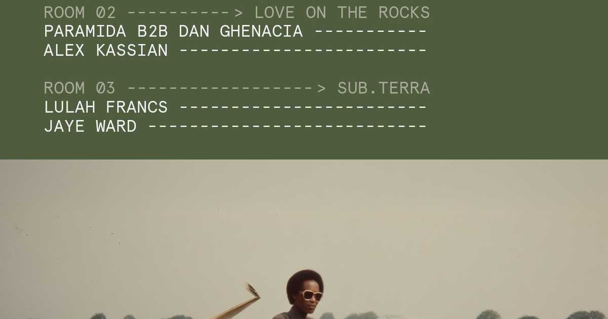 fabric: Midland, PARAMIDA B2B Dan Ghenacia, Daisy Moon, Jorg Kuning ...