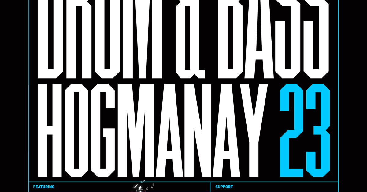 DnB Hogmanay x Bongo NYE with Burt Cope, Napes, Refracta + more at The ...