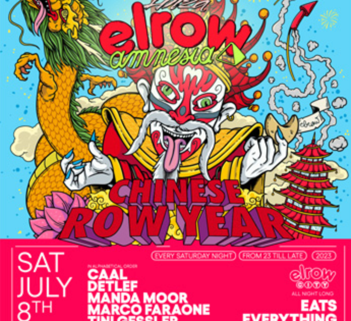 elrow Ibiza | Chinese Row Year em Amnesia Ibiza, Ibiza