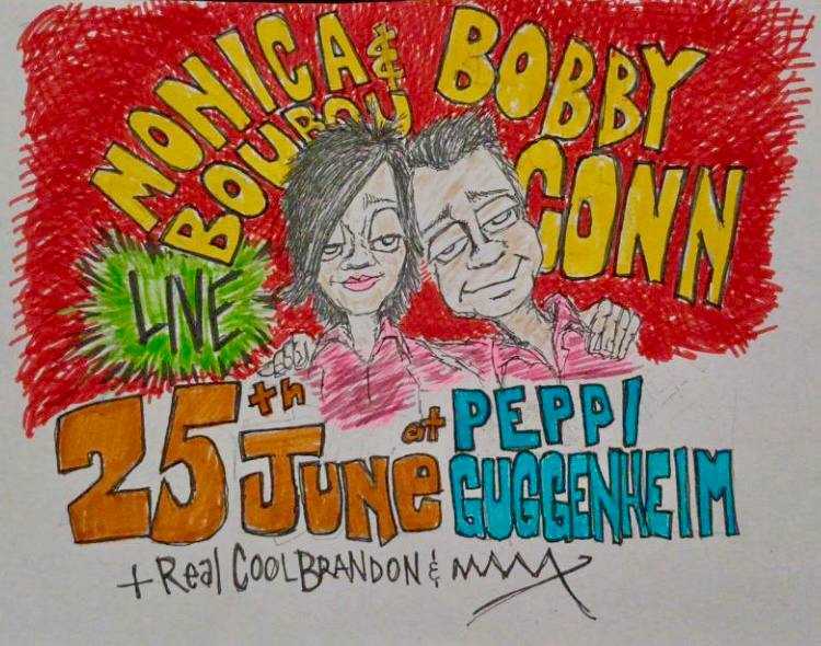 Monica Boubou & Bobby Conn + Real Cool Brandon at Peppi Guggenheim, Berlin