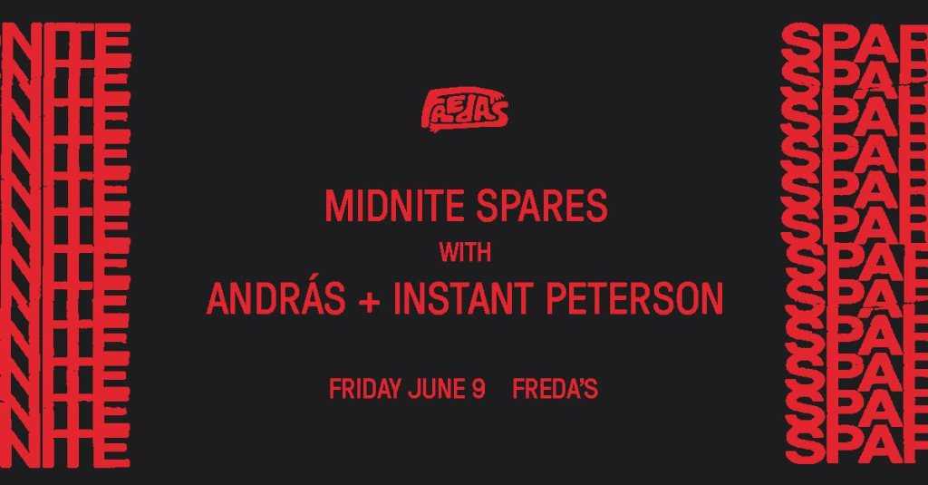 Midnite Spares: András Instant Peterson bei Freda's, Sydney