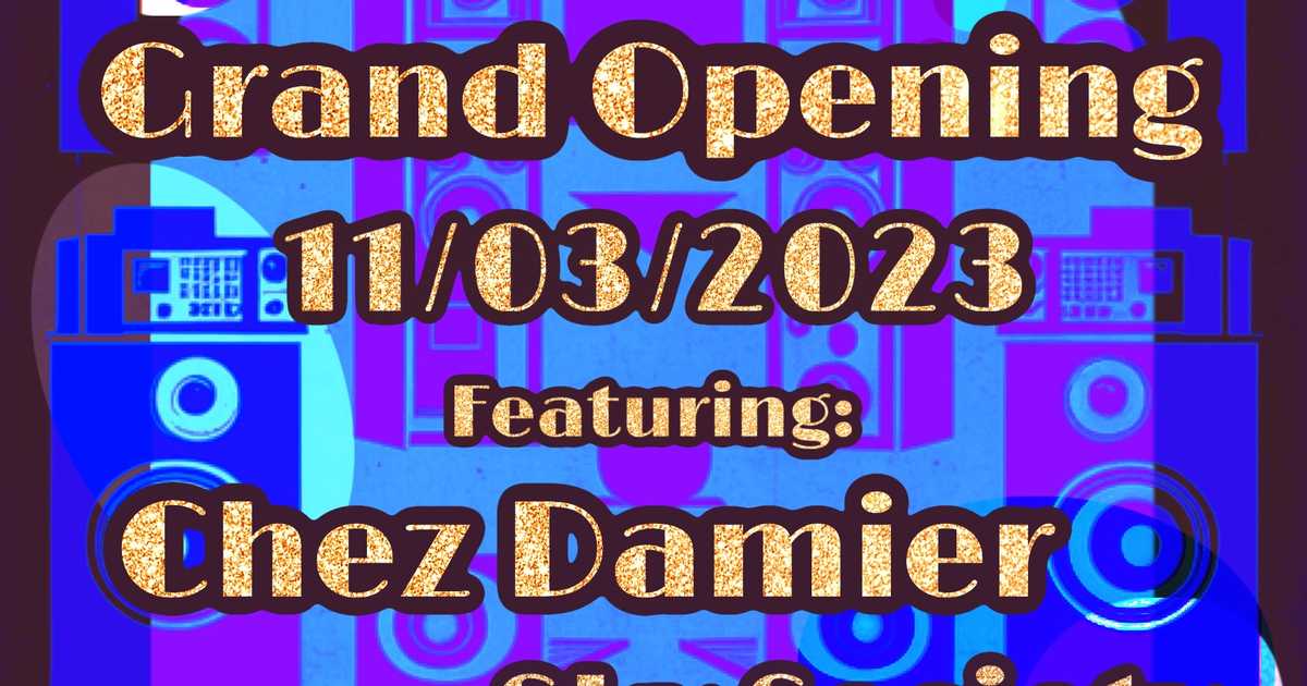 'Mutator' Grand Opening ft Chez Damier + Sky Society w/ support from ...