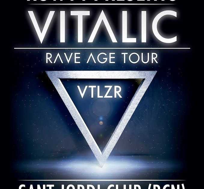 Vitalic Vtlzr Rave Age Tour at Sant Jordi Club, Barcelone
